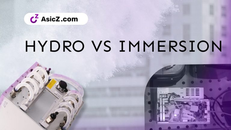 Hydrocooling vs Immersion, which is optimal for mining?